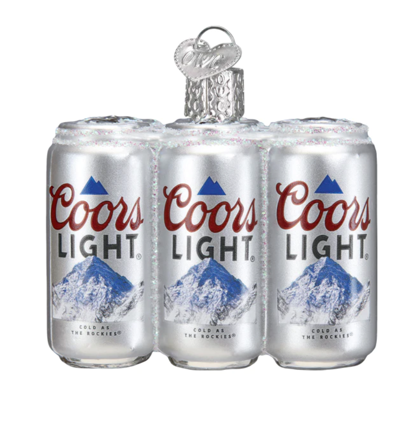 Coors Light Six Pack - Old World Christmas – Merrill Mischief